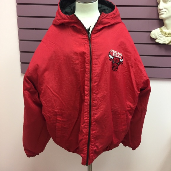 NFL | Jackets & Coats | Vintage Pro Player Nba Chicago Reversible Coat ...